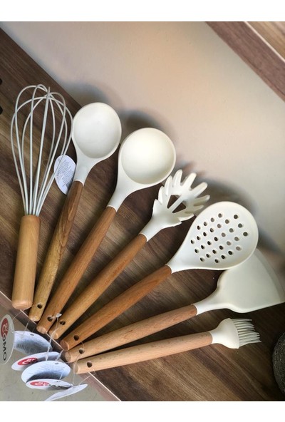 By Como 7 Parça Silikon Servis Seti