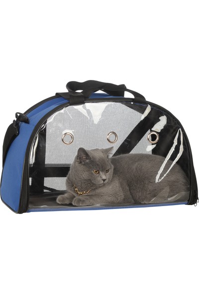 Tropheus Çanta Fosforlu Kedi Köpek Taşıma Seyehat Omuz ve El Çantası Çift Kapaklı
