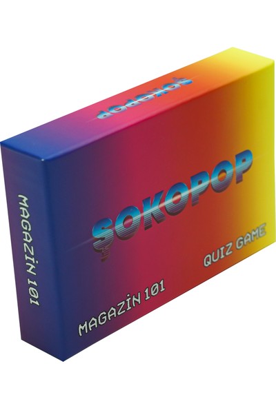 Mabbels Şokopop Magazin 101 Quiz Game Kutu Oyunu Mabbels Şokopop Magazin 101 Quiz Game Kutu Oyunu