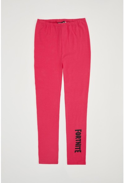 Defacto Kız Çocuk Slim Fit Fortnite Lisanslı Tayt R2449A620SM Defacto Kız Çocuk Slim Fit Fortnite Lisanslı Tayt R2449A620SM