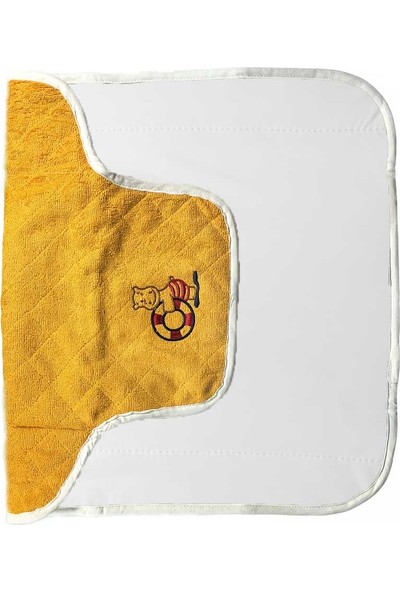 Tekstil Sepeti Alez Özellikli Alt Açma Bezi Denizci Sarı Beyaz Tekstil Sepeti Alez Özellikli Alt Açma Bezi Denizci Sarı Beyaz