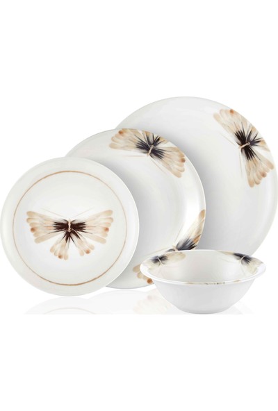 The Mia Porselen Yemek Seti 24 Parça Dreamy