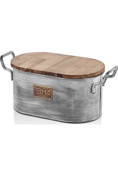 The Mia Ekmek Saklama Kabı - Stone