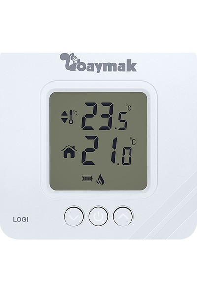 Baymak Logi On / Off Kablosuz Oda Termostatı Baymak Logi On / Off Kablosuz Oda Termostatı