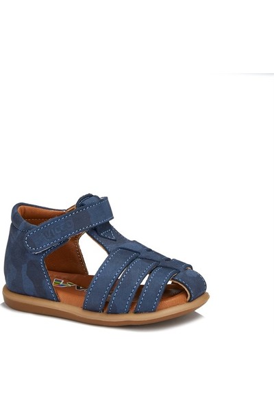 Vicco Junior Kamuflaj Erkek İlk Adım Lacivert Sandalet