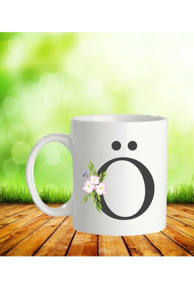 Kardelen Reklam Ö Harf Kupa Bardak