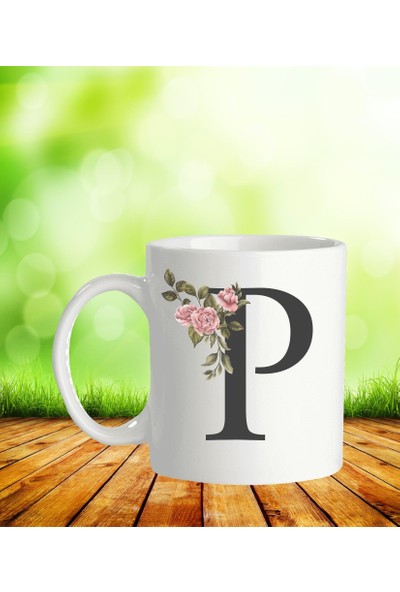 Kardelen Reklam P Harf Kupa Bardak