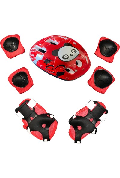 Yüksek Yoğunluklu Bisiklet Kaykay Paten Çocuk Kaskı ve 6 Parça Dizlik Dirseklik Koruma Seti Yüksek Yoğunluklu Bisiklet Kaykay Paten Çocuk Kaskı ve 6 Parça Dizlik Dirseklik Koruma Seti