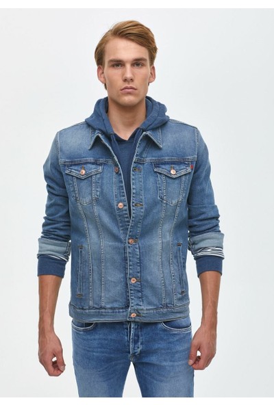 Ltb Santıno Y Sallow Wash Erkek Jeans Ceket Ltb Santıno Y Sallow Wash Erkek Jeans Ceket