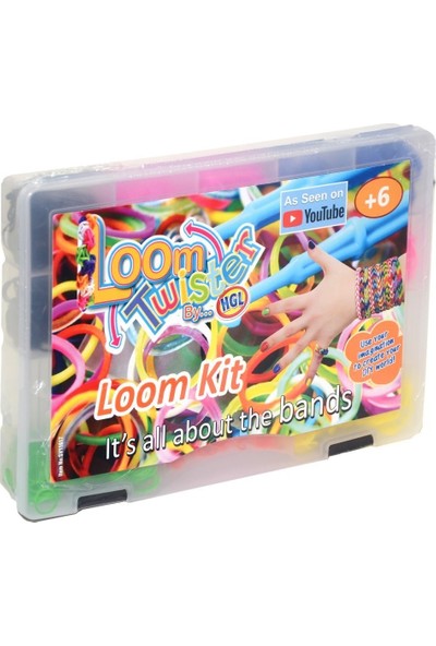 Başel Oyuncak Loom Twister Lastik Bileklik Yapma Seti 4000 Parça Başel Oyuncak Loom Twister Lastik Bileklik Yapma Seti 4000 Parça
