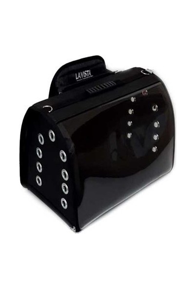 Lavista Tomris Jumbo Pet Taşıma Çantası Siyah 50X32X32H cm