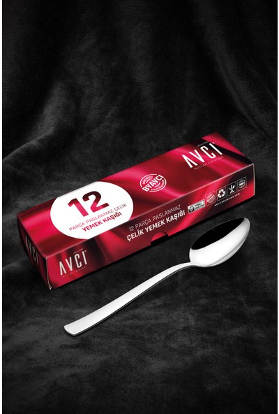 Avcı Istanbul 12 Adet Yemek Kaşığı