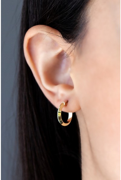 Cenova Kuyumculuk 14 Ayar Altın Halka Küpe