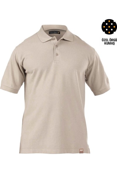 Yds Professional Polo T-Shirt -Bej (Profesyonel Kisa Kollu Polo T-Shirt) Yds Professional Polo T-Shirt -Bej (Profesyonel Kisa Kollu Polo T-Shirt)
