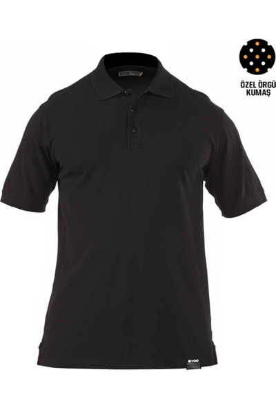 Yds Professional Polo T-Shirt -Siyah (Profesyonel Kisa Kollu Polo T-Shirt) Yds Professional Polo T-Shirt -Siyah (Profesyonel Kisa Kollu Polo T-Shirt)