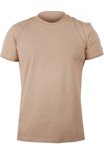 Yds T-Shirt Pro -Bej (Nefes Alabilir Pamuklu T-Shirt)