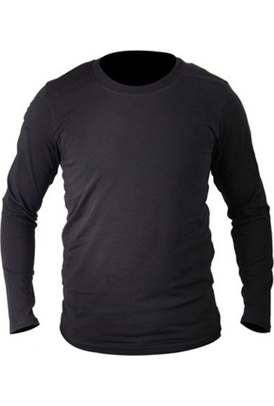 Yds T-Shirt Pro Uzun Kollu -Siyah (Dayanikli Ve Esnek, Uzun Kollu T-Shirt)