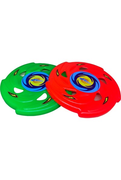 Kartoy Frizbi, Yeşil - Turuncu, 2’li Set