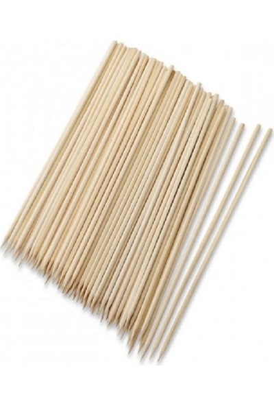 Bambu Çöp Şiş 25 cm 100 Tane