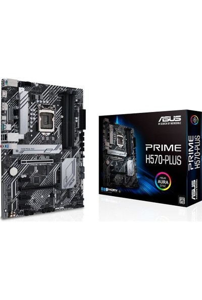 Asus Prime H570-PLUS H570 4600MHz (OC) DDR4 LGA1200 ATX Anakart Asus Prime H570-PLUS H570 4600MHz (OC) DDR4 LGA1200 ATX Anakart