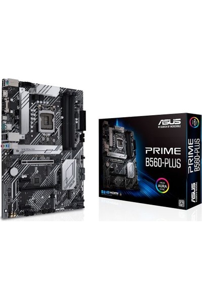 Asus Prime B560-PLUS B560 4600MHz DDR4 LGA1200 (OC) ATX Anakart Asus Prime B560-PLUS B560 4600MHz DDR4 LGA1200 (OC) ATX Anakart