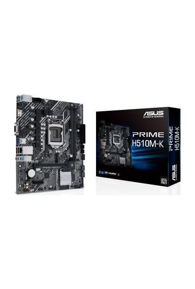 Asus Prime H510M-K H510 3200MHz (OC) DDR4 LGA1200 mATX Anakart Asus Prime H510M-K H510 3200MHz (OC) DDR4 LGA1200 mATX Anakart
