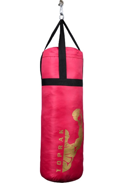 Hesaplikafa Unisex Çocuk Pembe Kum Torbası + Eldiven 60 cm Hesaplikafa Unisex Çocuk Pembe Kum Torbası + Eldiven 60 cm