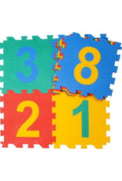 Readytobeat Playmate Çocuk Oyun Karosu Yer Matı Yap Boz Puzzle Mat Sayılar (33cm x 33cm x 6mm) 9 Parça Readytobeat Playmate Çocuk Oyun Karosu Yer Matı Yap Boz Puzzle Mat Sayılar (33cm x 33cm x 6mm) 9 Parça
