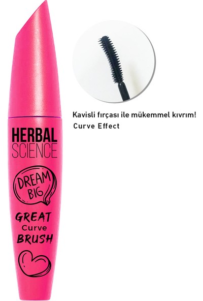 HERBAL SCIENCE Greate Curve Maskara 10 ml
