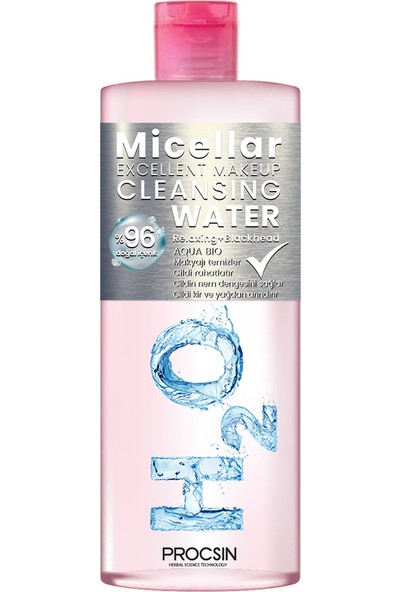 PROCSIN Aquabio H2O Micellar Makyaj Temizleme Suyu 400 ML