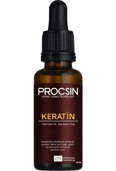 PROCSIN Keratin Saç Bakım Yağı 20 ml