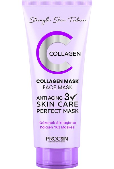 PROCSIN Gözenek Sıkılaştırıcı Kolajen Yüz Maskesi 80 ML