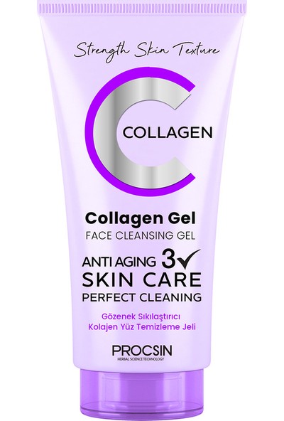 PROCSIN Gözenek Sıkılaştırıcı Kolajen Yüz Temizleme Jeli 150 ML
