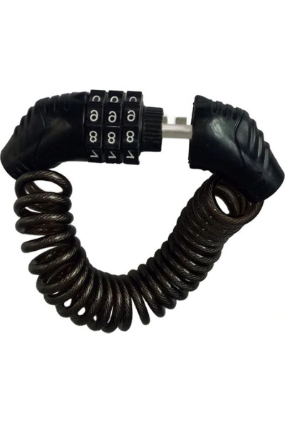 On Off Moto Mini Kask Kilidi 3 Haneli Şifre Bisiklet Için Uyumlu On Off Moto Mini Kask Kilidi 3 Haneli Şifre Bisiklet Için Uyumlu