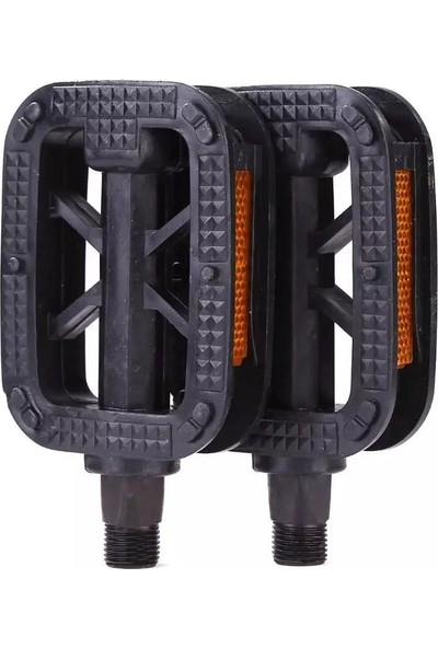 Reflektörlü Bilyalı Plastik Bisiklet Pedal