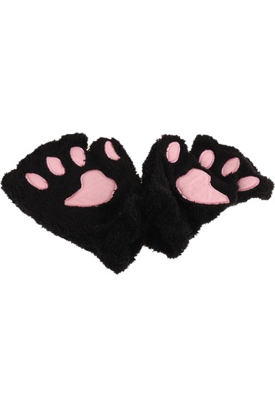 Cetinaccessories Siyah Polar Pati Eldiven