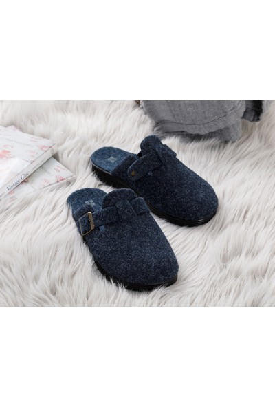 Sky Team Erkek Ev Terliği 41 Indigo