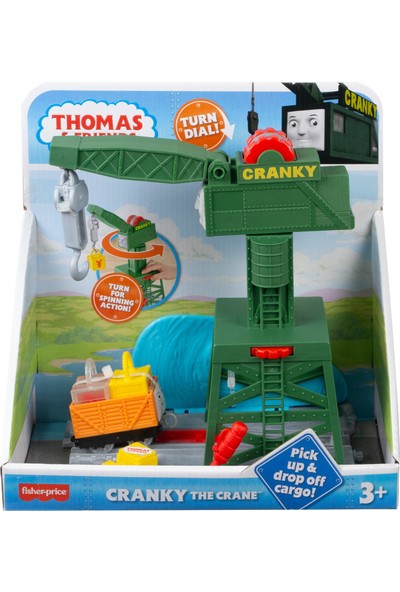 Fisher-Price Thomas ve Arkadaşları Vinç Cranky Oyun Seti - Birleştirilebilen Raylarla Tren Seti GPD85 Fisher-Price Thomas ve Arkadaşları Vinç Cranky Oyun Seti - Birleştirilebilen Raylarla Tren Seti GPD85