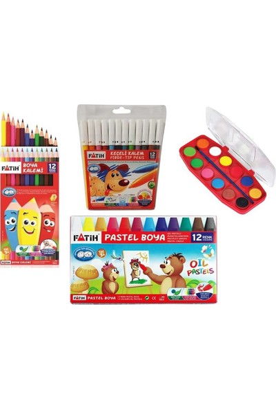 Fatih Boyama Seti 4'lü