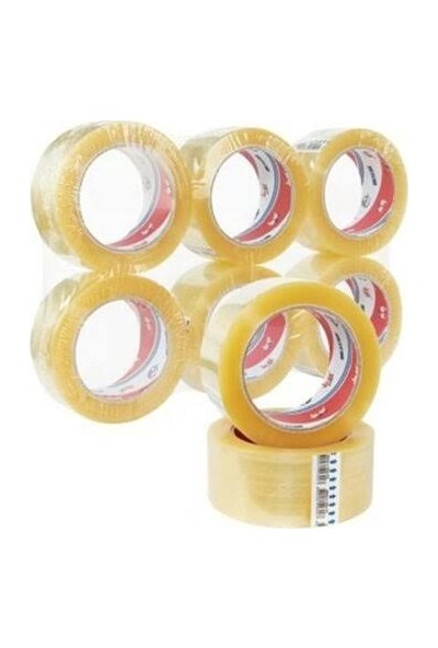 Ve-Ge Vege Koli Bandı Şeffaf 45 mm x 100 M 6'lı Ve-Ge Vege Koli Bandı Şeffaf 45 mm x 100 M 6'lı