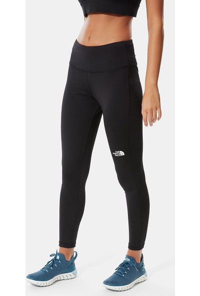 The North Face W New Flex High Rise 7/8 Tight - Eu Kadın Günlük Tayt NF0A4AR4JK31 Siyah