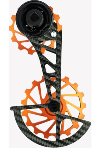 Nova Ride Ospw 3D Karbon Seramik Arka Vites Kafesi Sram Red - Force Axs Orange