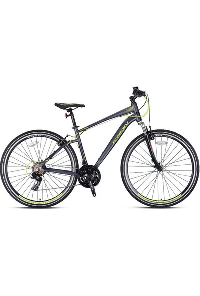 Kron Tx 100 V-Fren 28 Jant 21 Vites 20 Inç Bisiklet 2021 Model Mat Füme Neoa Sarı