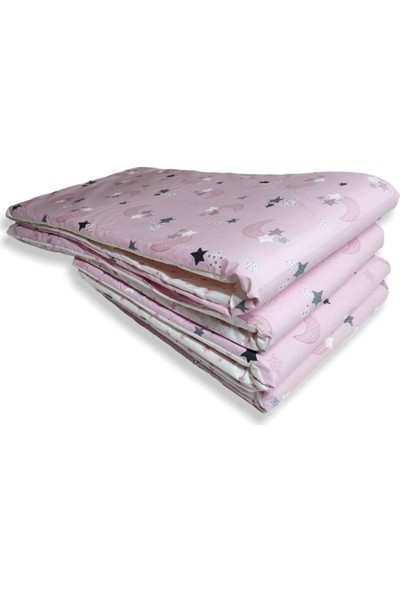 Bebek Özel Bebek Çocuk Beşik Kenar Koruma 70 x 120 Park Beşik Için (4 Parça) Bariyer Bumper Pembe Hilal/pembe Yıldızlı Bebek Özel Bebek Çocuk Beşik Kenar Koruma 70 x 120 Park Beşik Için (4 Parça) Bariyer Bumper Pembe Hilal/pembe Yıldızlı