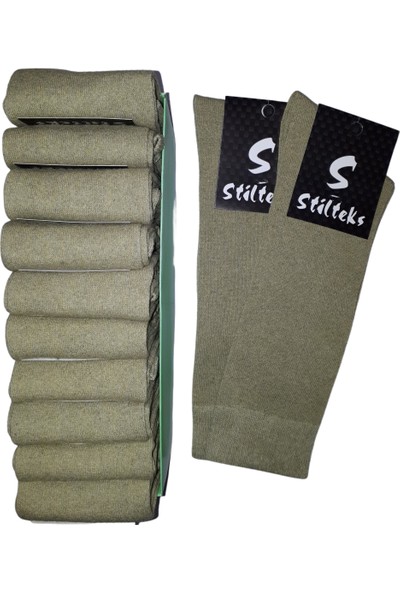 TrendCorap Stilteks Pamuklu Mevsimlik Asker Çorabı 12 Adet TrendCorap Stilteks Pamuklu Mevsimlik Asker Çorabı 12 Adet