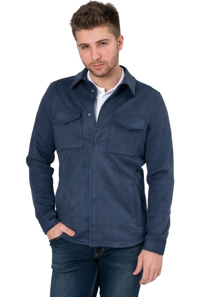 White Stone Almere Slim Fit Mevsimlik Süet Mont Laci White Stone Almere Slim Fit Mevsimlik Süet Mont Laci