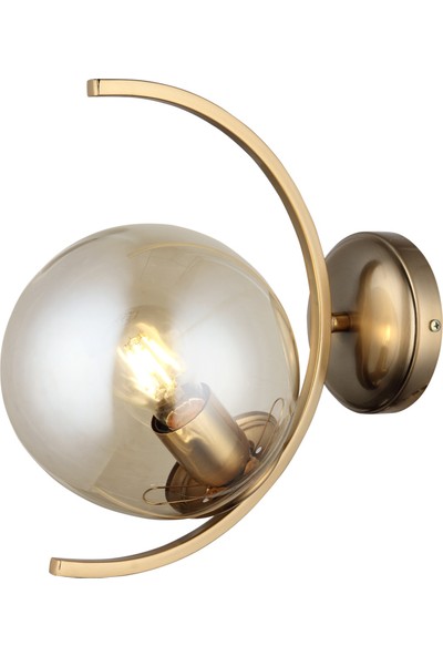 Lucea Zafra Tekli Antik Lak Aplik 1XE27 Lucea Zafra Tekli Antik Lak Aplik 1XE27