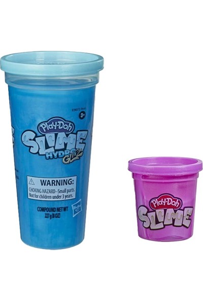 Play-Doh Slime 2'li Hamur Hydroglitz Metalik Hamur - Mavi + Metalik Mor Play-Doh Slime 2'li Hamur Hydroglitz Metalik Hamur - Mavi + Metalik Mor