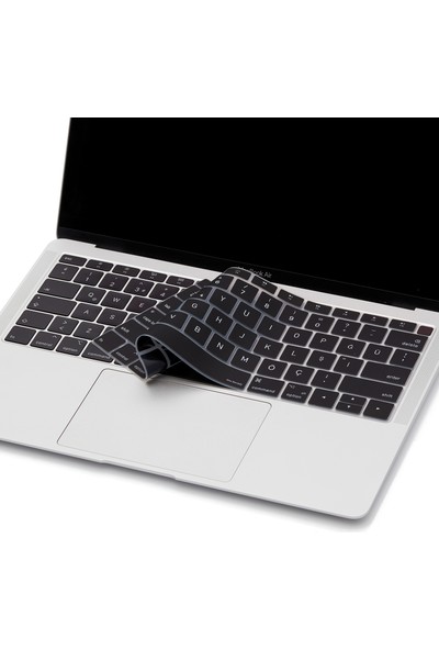 Laptop MacBook Air 13inc Klavye Koruyucu A1932 2018/2019 Uyumlu İngilizce-Türkçe Baskılı Laptop MacBook Air 13inc Klavye Koruyucu A1932 2018/2019 Uyumlu İngilizce-Türkçe Baskılı