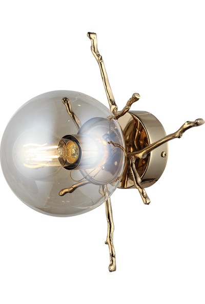 Lucea Lumeno Tekli Altın Aplik 1XE27